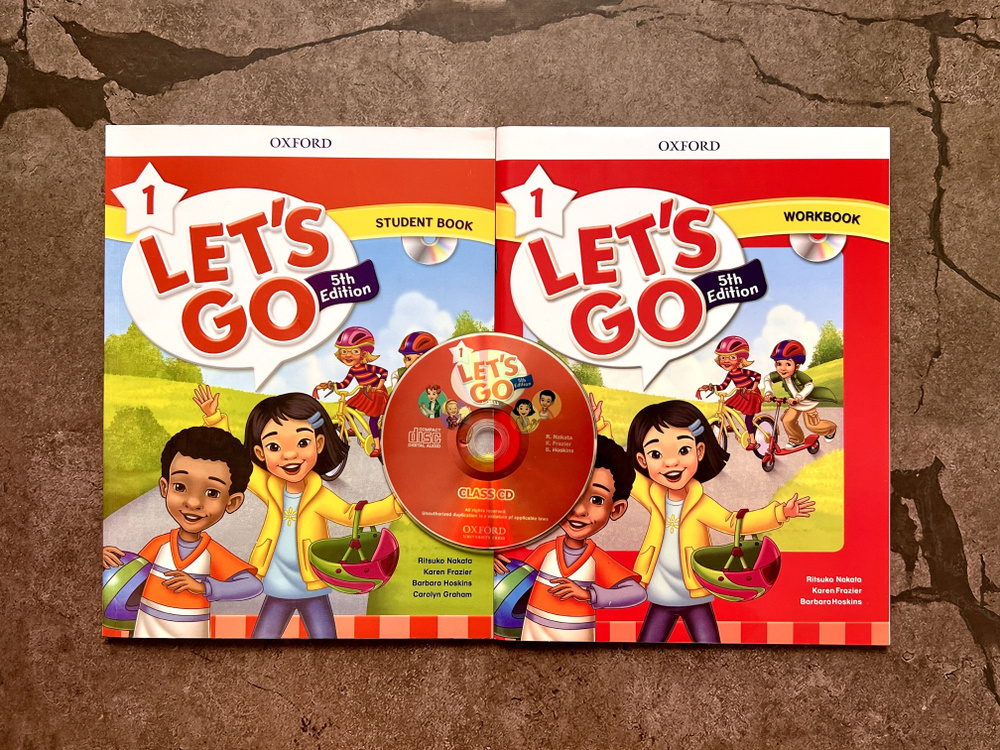 Let's Go 1 5th edition (Учебник + Рабочая Тетрадь + CD/DVD) (5th издание) | Hoskins Barbara ...