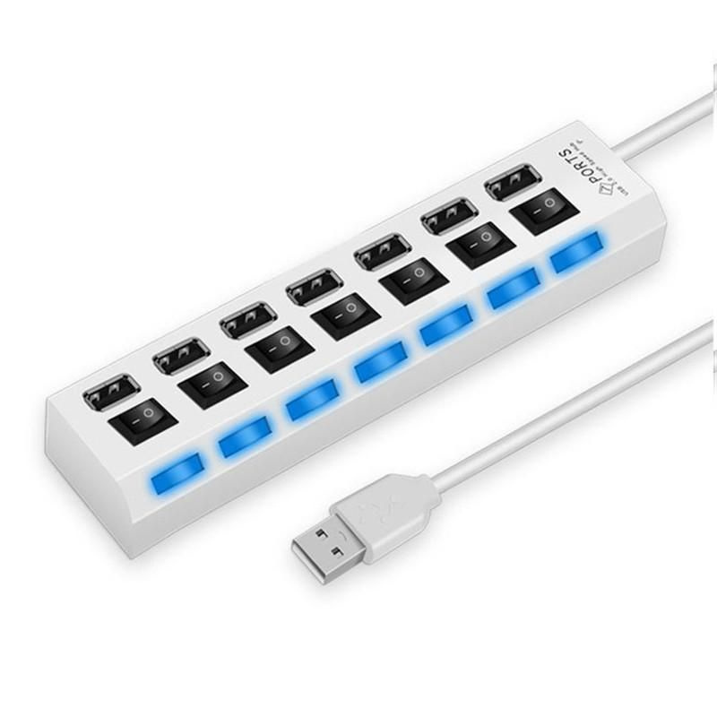 Usb 2 0 Hub разветвитель на 7 портов купить с доставкой по выгодным