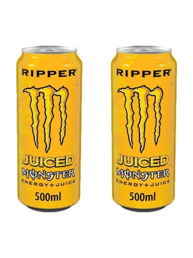 Напиток энергетический Monster Ripper 500мл х 2шт - купить с доставкой ...