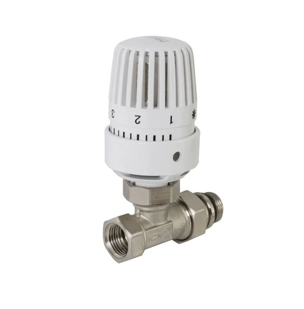 Термостатический комплект для подключения радиатора 1/2 , прямой ...