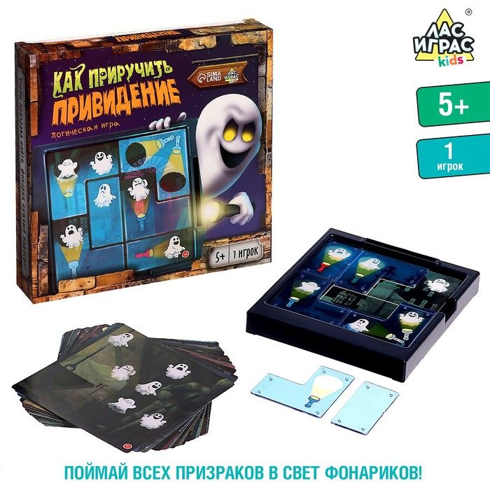 Логическая игра "Как приручить привидение" - купить с доставкой по ...