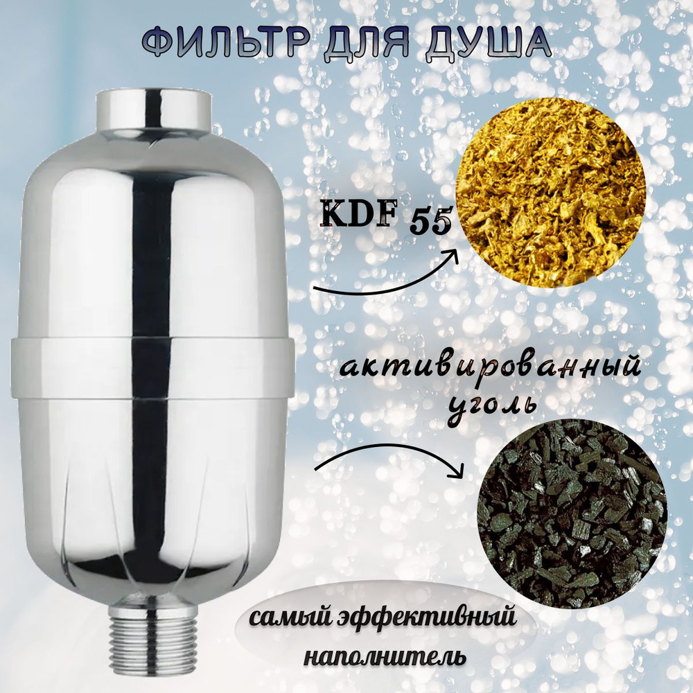 Фильтр для душа от хлора и жёсткости SilverKey - купить в интернет ...