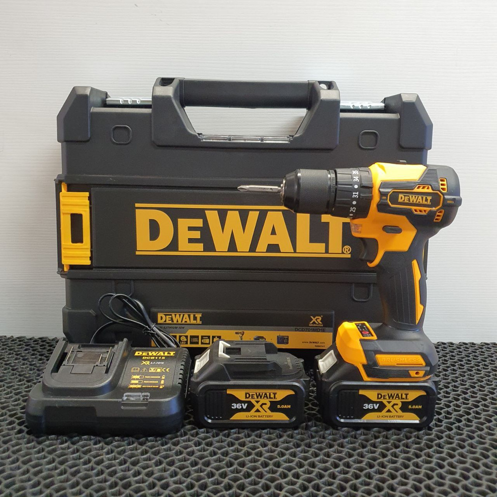 Шуруповерт DeWalt Ударный аккумуляторный бесщеточный 36V 5A, От аккумулятора - купить по низкой ...