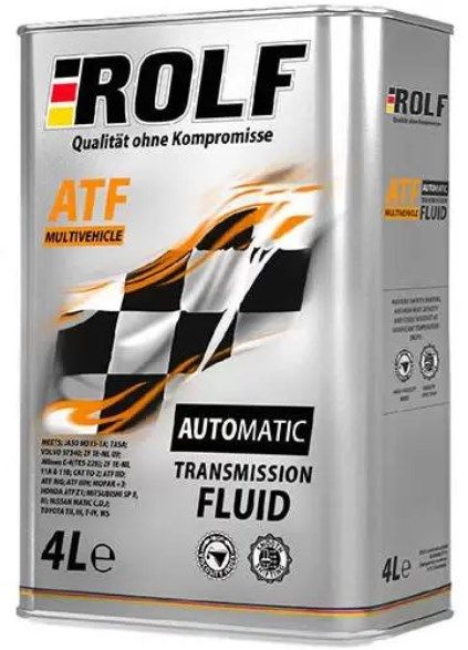 Масло ROLF ATF Multivehicle 4 л Германия - купить по выгодной цене в интернет-магазине OZON ...