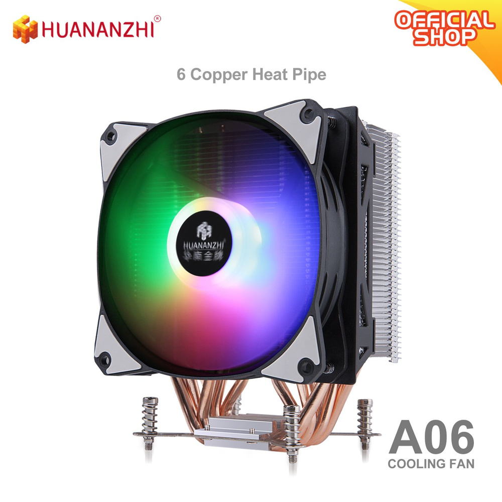 HUANANZHI A300 A400 A500 A700 A04 A06 4 и 6 медных тепловых трубок ...
