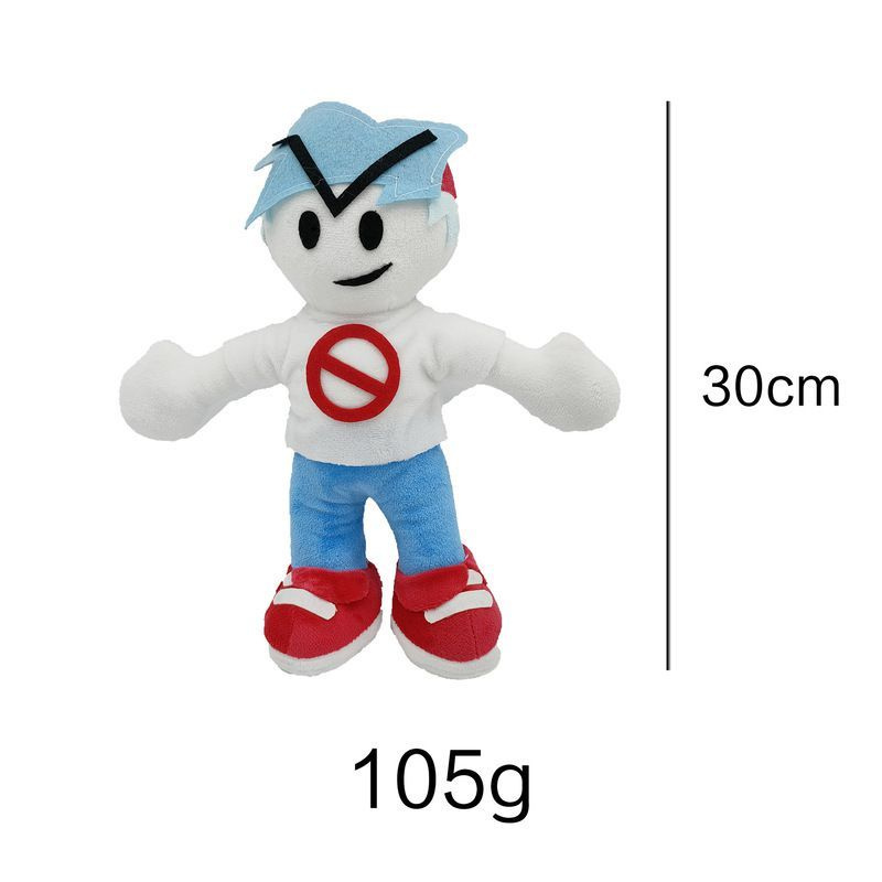 Пятничная игрушка FNF Pico Whitty Toy Funkin Night Pump Plush Month ...