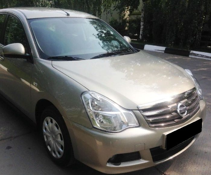 Бампер передний Nissan Almera G15 Ниссан Альмера (2013-2018) KNM ...
