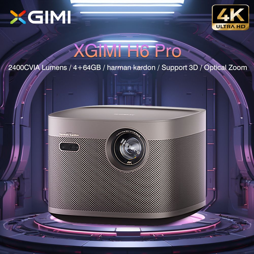 Проектор XGIMI H6 PRO купить по доступной цене с доставкой в интернет-магазине OZON (1422177529)