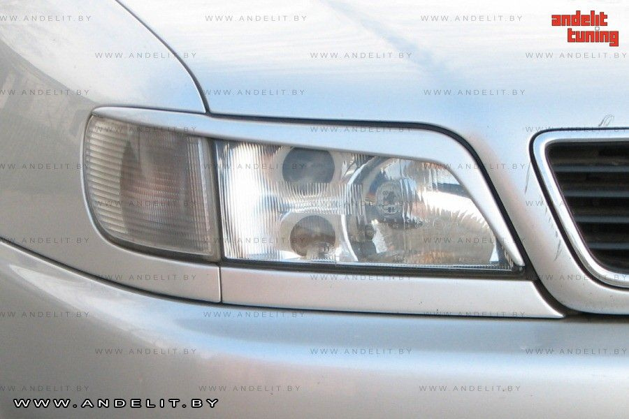 Реснички на фары (накладки) для Audi A6 C4 купить по низкой цене в ...