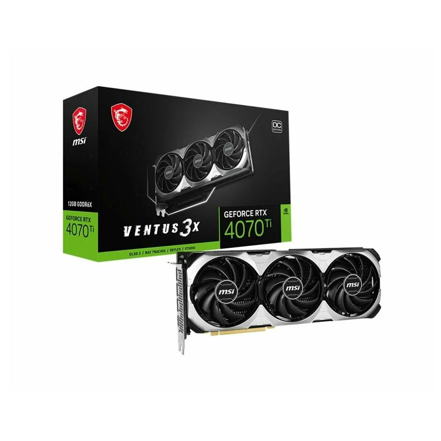 Видеокарта MSI GeForce RTX 4070 Ti, 12 ГБ GDDR6X - купить по низким ...