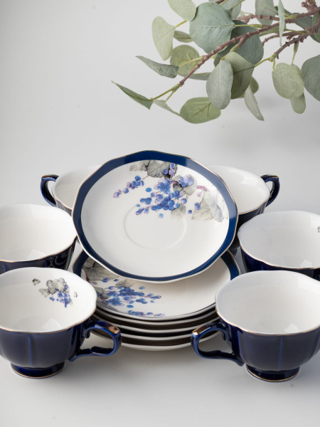 Сервиз чайный Можно использовать в СВЧ-печи, Можно мыть в посудомоечной машине Lenardi ...