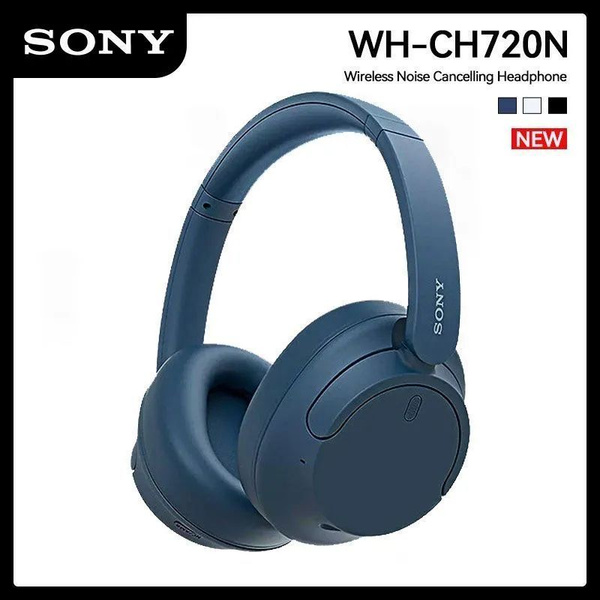Полноразмерные Полноразмерные Sony WH - CH720N_mm-ch720-蓝 Беспроводное ...