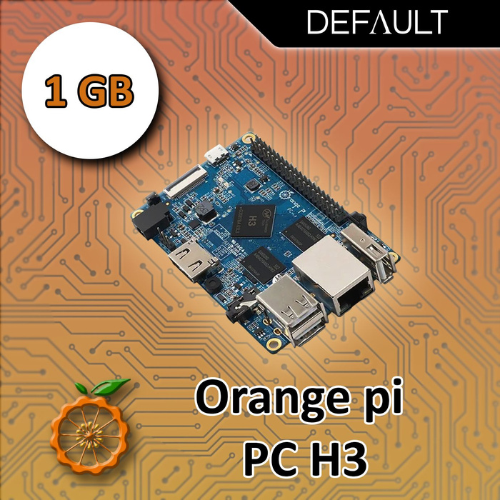 Микрокомпьютер ORANGE PI PC 1gb H3 - купить по низким ценам в интернет-магазине OZON (1169745919)