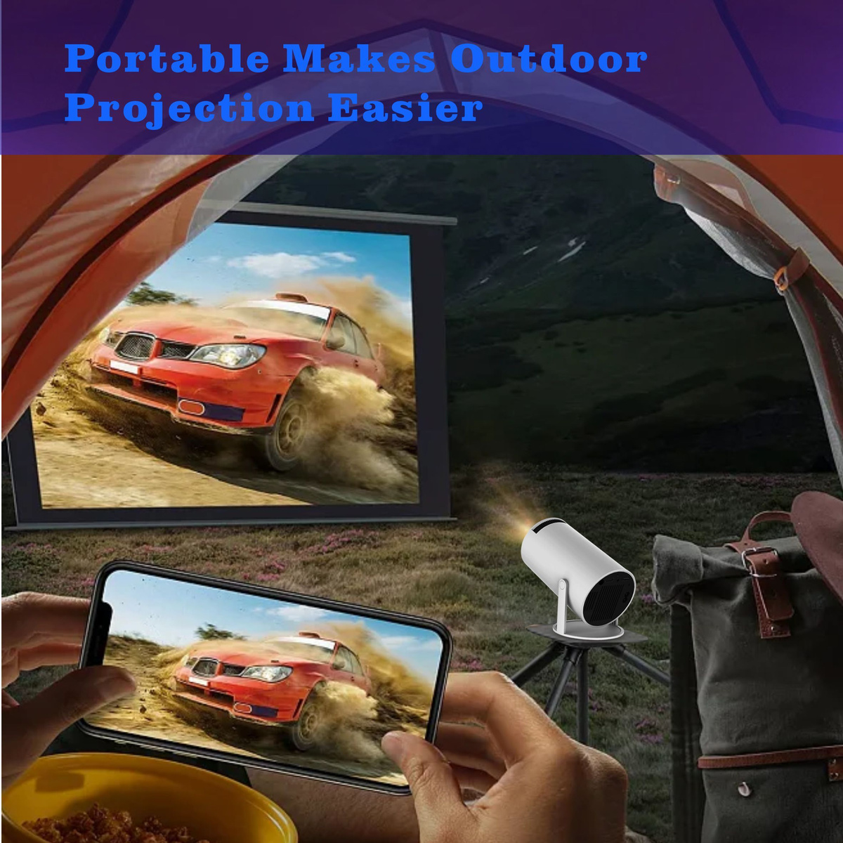 WEMI Проектор для фильмов projector, 1LCD, белый купить на OZON по ...