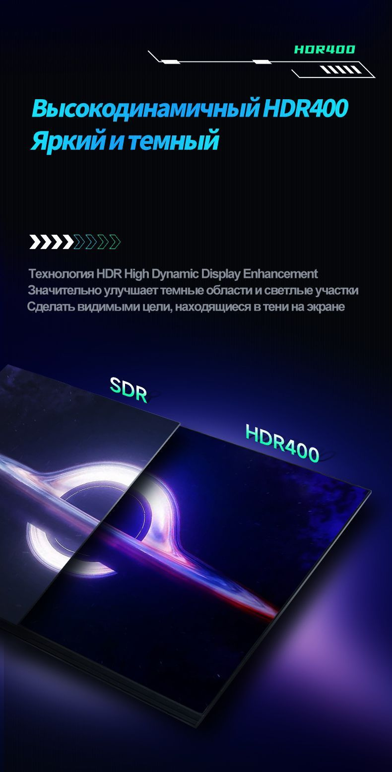 Teefy 32" Монитор 144 гц 4к оригинальная FAST IPS панель игровой(PS5 преданный), черный матовый ...