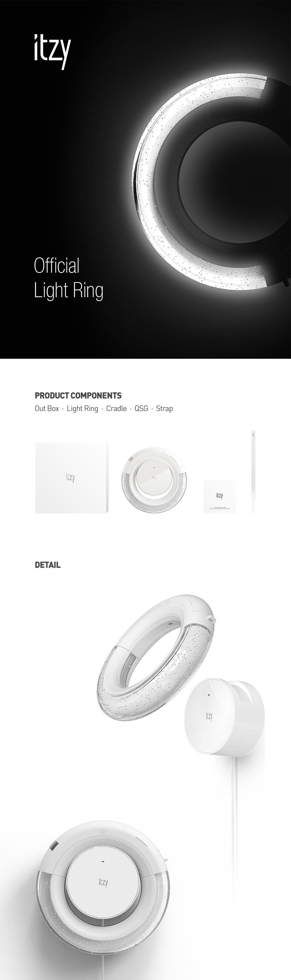 Концертный стик ITZY Lightstick ,Ручной светильник Lollipop Glow Stick ...