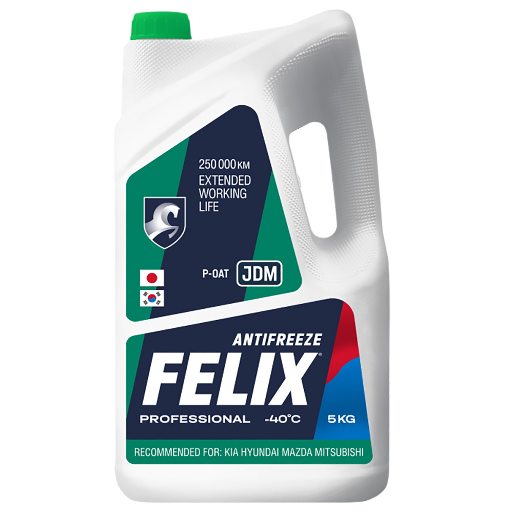 Антифриз FELIX JDM зеленый 5 кг 430206331 купить на OZON по низкой цене ...