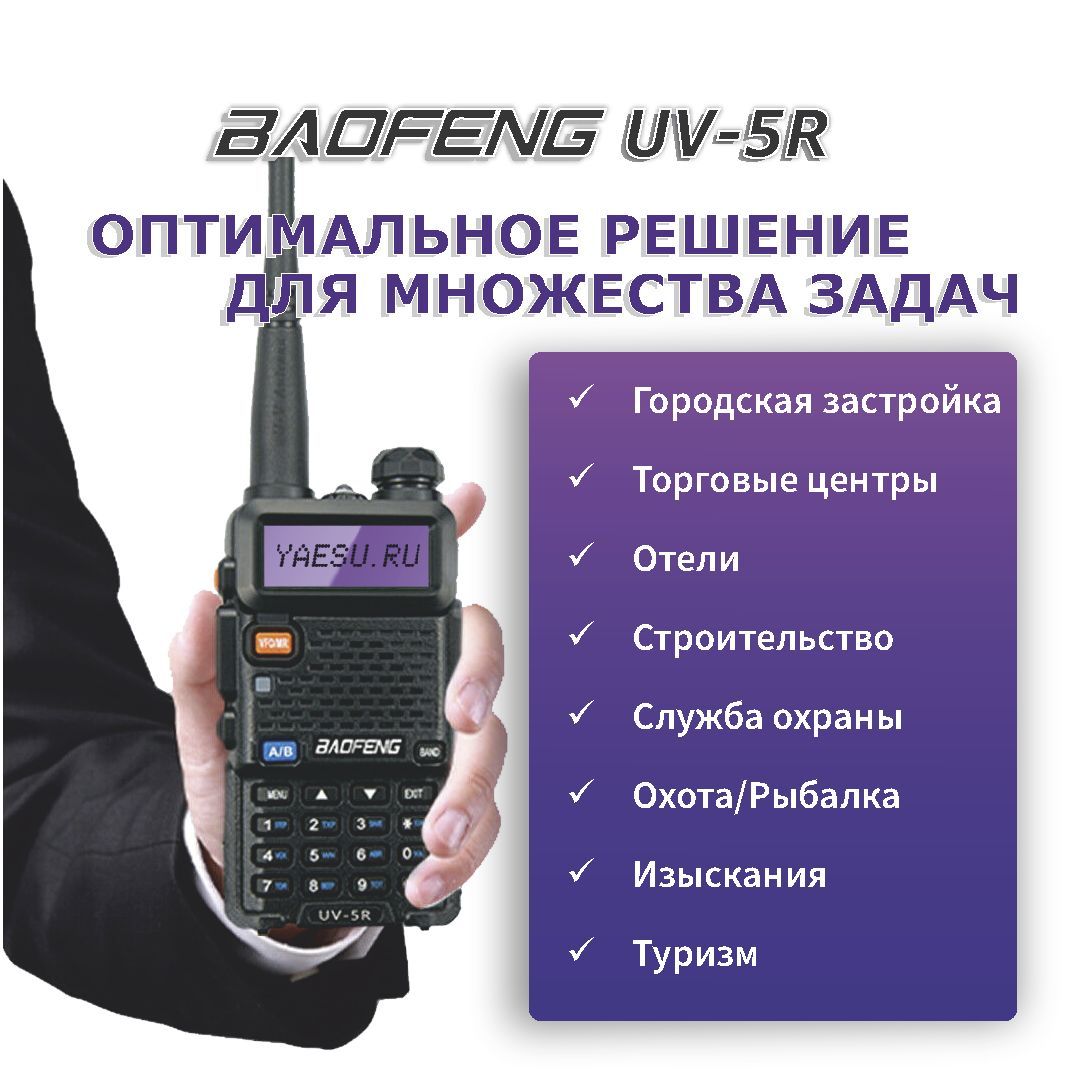 Радиостанция Baofeng All Baofengs in one…__черный, 128 каналов - купить ...