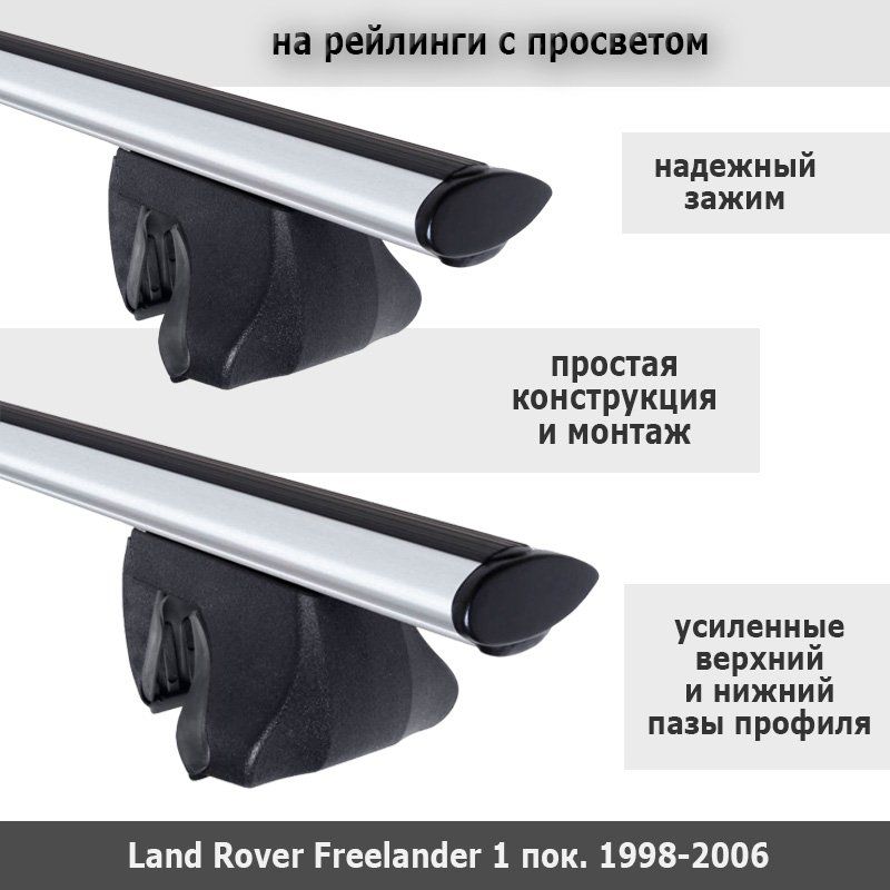 Багажник на крышу Альфа Тур для Land Rover Freelander 1 / Ленд Ровер ...