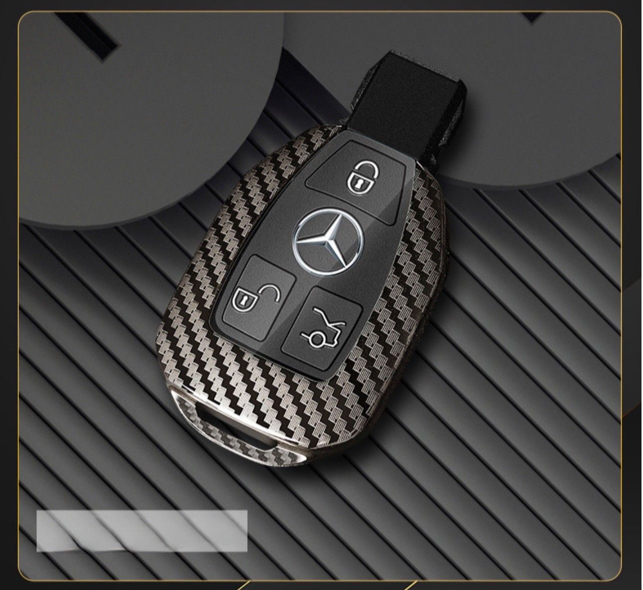 Чехол для ключа Mercedes Benz AMG / Чехол для ключа рыбка Мерседес АМГ ...