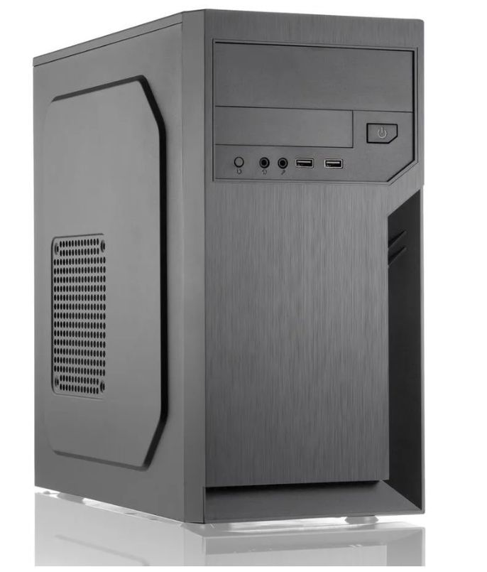 Корпус для ПК mATX FOXLINE FL-702, Mini-Tower, без БП, черный - купить ...