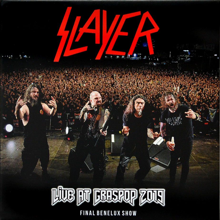 SLAYER Live at Graspop Festival Belgium - Final World Tour 2019 2CD ...
