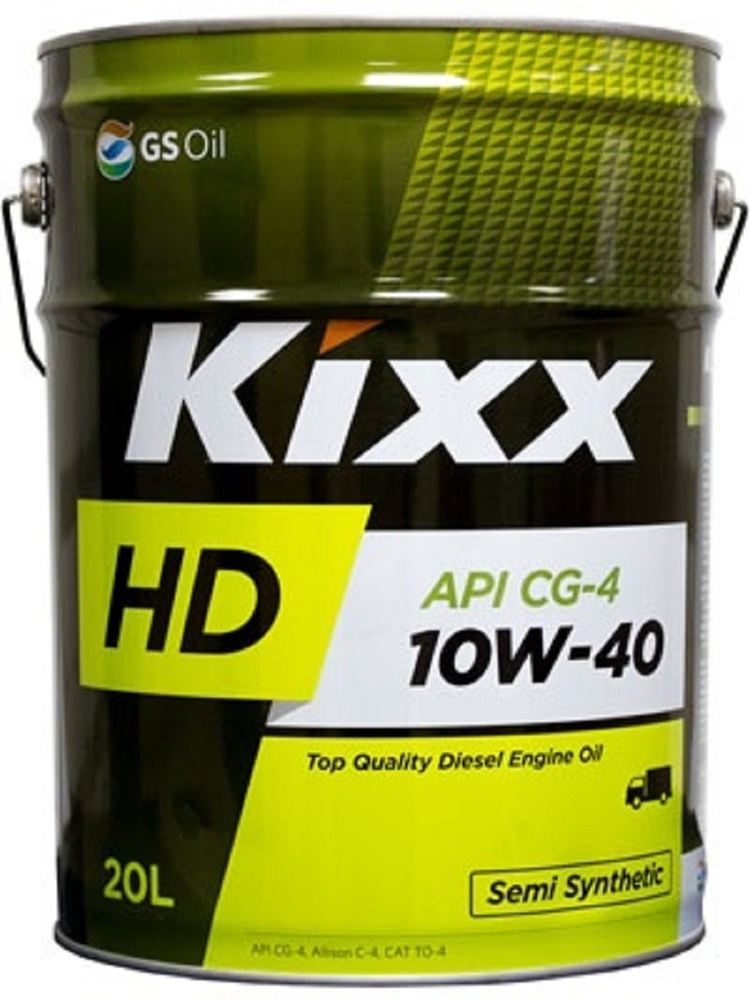 Масло моторное Kixx HD 10W-40 Полусинтетическое 20 л L5255P20E1 купить ...