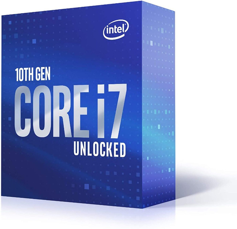 Процессор Intel BX8070110700K Core i7 10-го поколения, BOX (без кулера ...