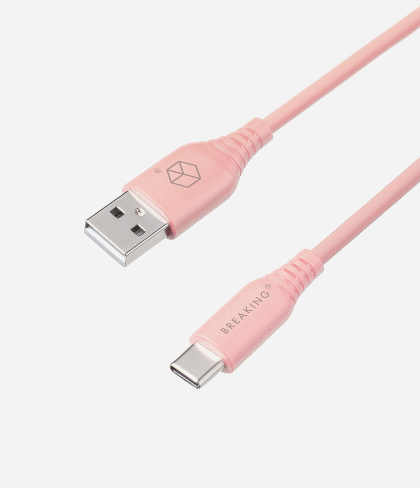 Кабель Usb 2 0 Breaking Silicone Usb Type C купить по низкой цене