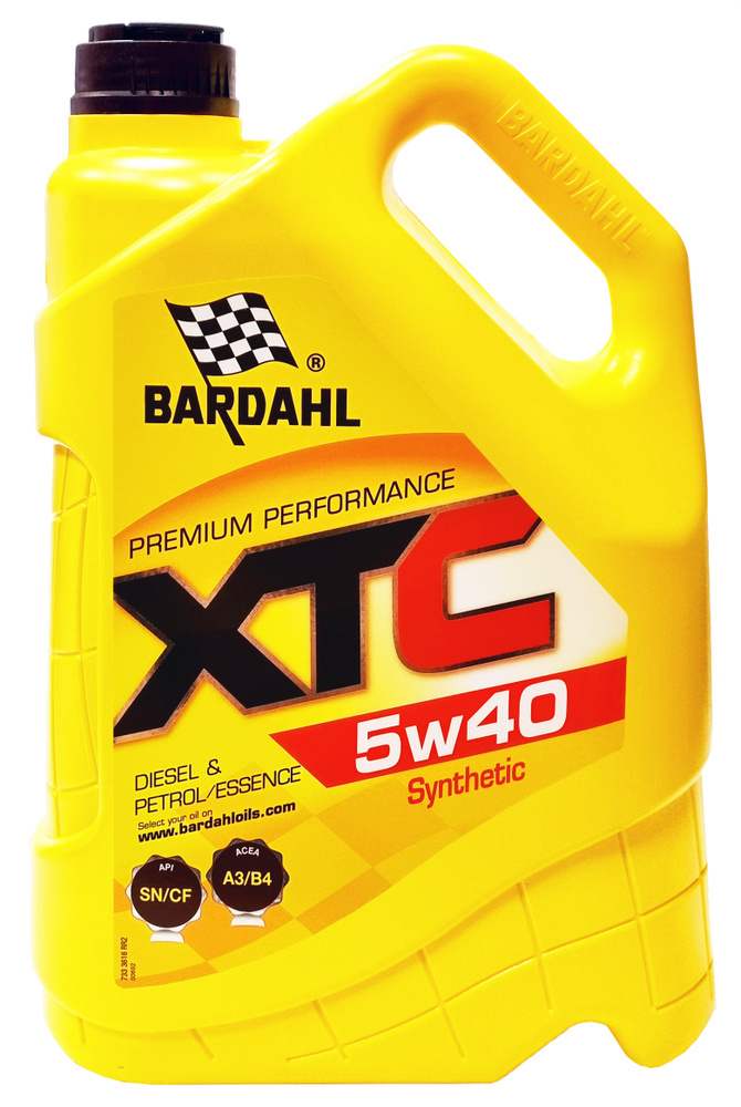Масло моторное Bardahl 5W-40 Синтетическое - купить в интернет-магазине ...