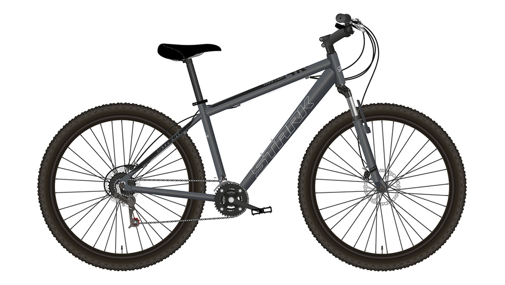 Велосипед Stark'22 Tank 27.2 HD серый/черный 18" - купить по выгодной ...