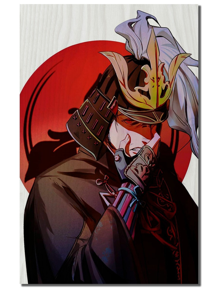 Картина интерьерная на дереве Игра Sekiro Shadows die twice (Гэнитиро ...