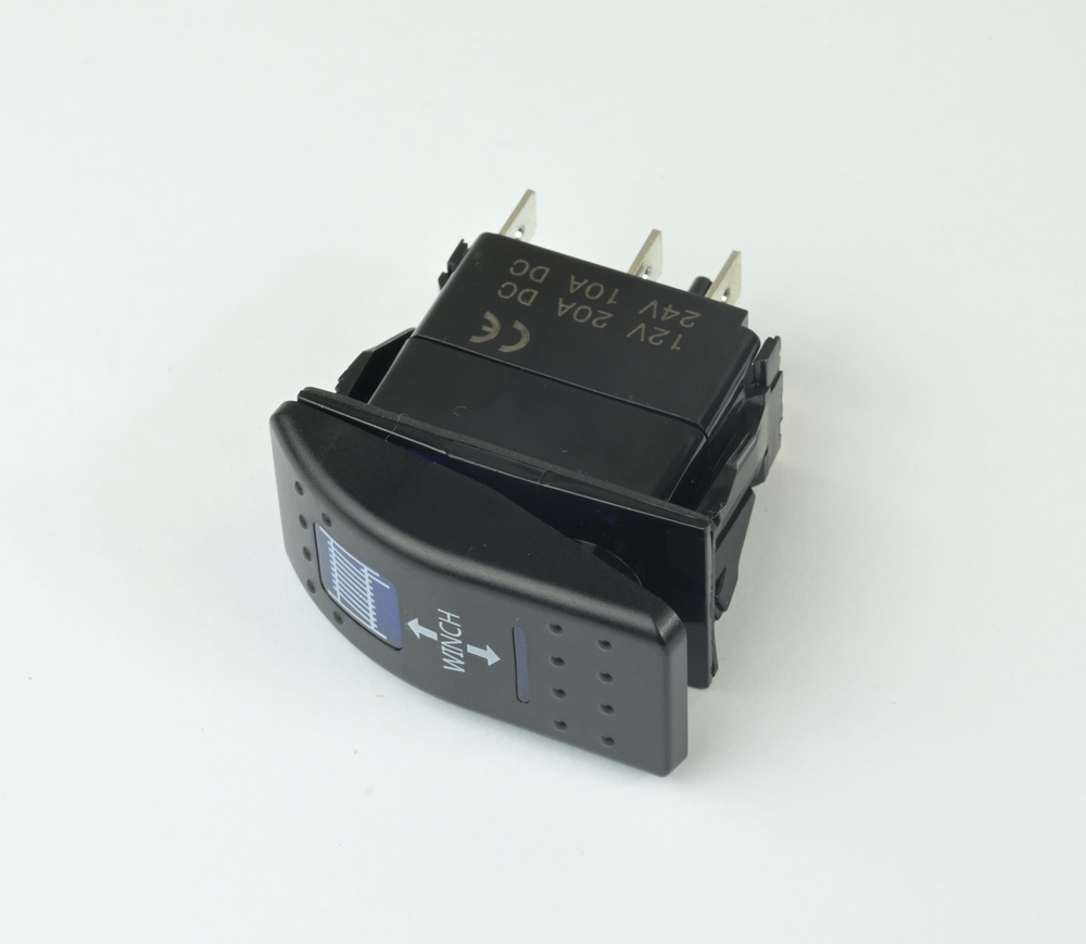 Переключатель-тумблер панельный с подсветкой winch - AJS арт. elt15 ...