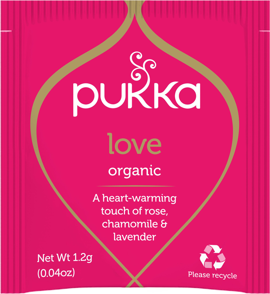 Чай в пакетиках травяной Pukka Love, 20 шт - купить с доставкой по ...