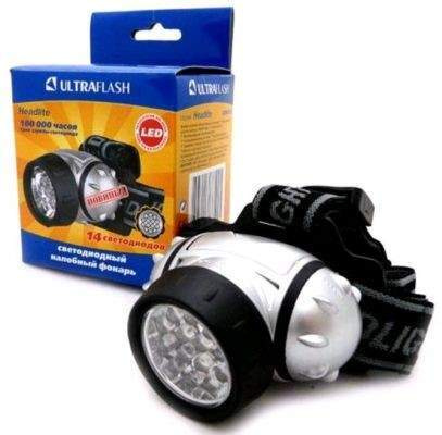Ultraflash Налобный фонарь - купить с доставкой по выгодным ценам в интернет-магазине OZON ...