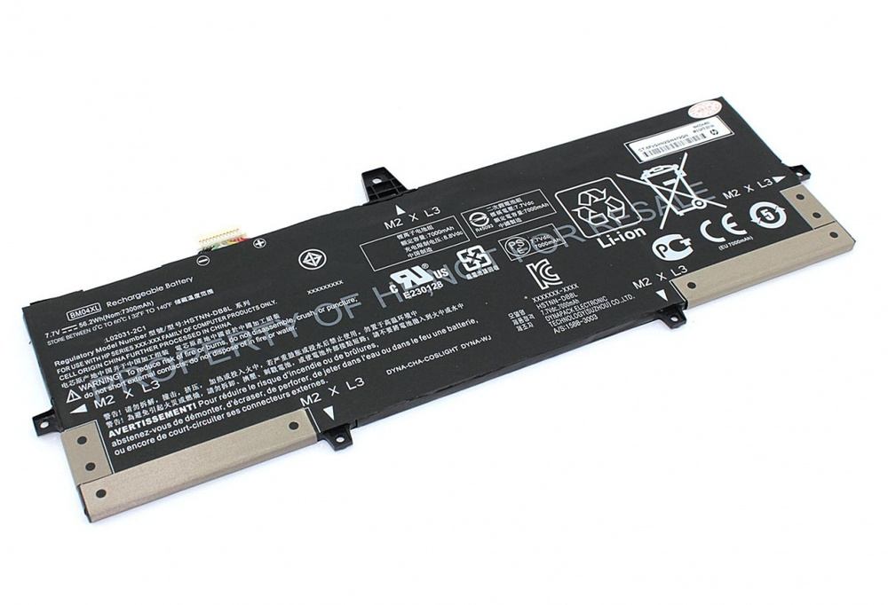 Аккумуляторная батарея BM04XL для ноутбука HP EliteBook X360 1030 G3 ...