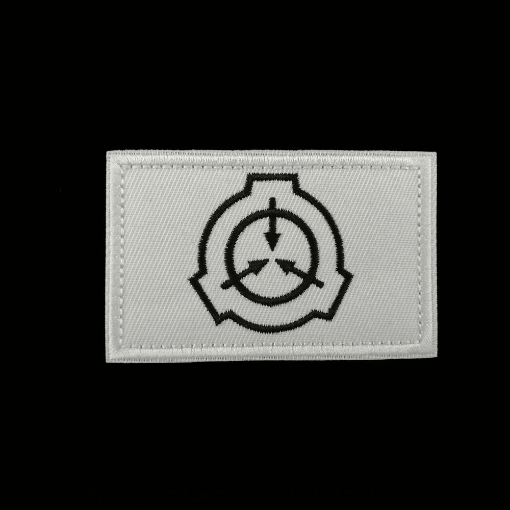 Нашивка на липучке SCP Foundation 5x8 см. - купить с доставкой по ...