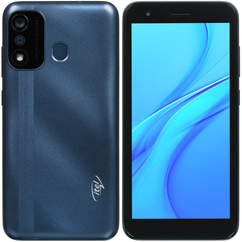 Смартфон ITEL 5.45" A27 32 ГБ (A27) серый 32 ГБ 2 ГБ Серый 5.45 IPS A27 ...