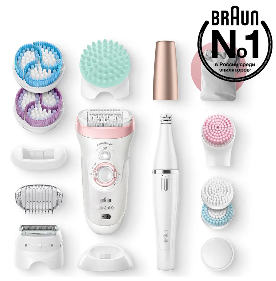 Braun Эпилятор Silk-epil 9 Beauty Set SES 9-995 купить на OZON по низкой цене (2078424762)