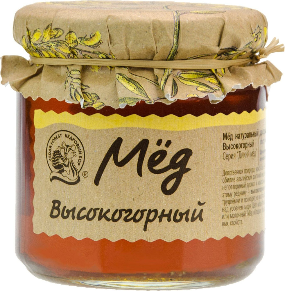 Мед Кедровый Бор Высокогорный 245г 3 шт - купить с доставкой по ...