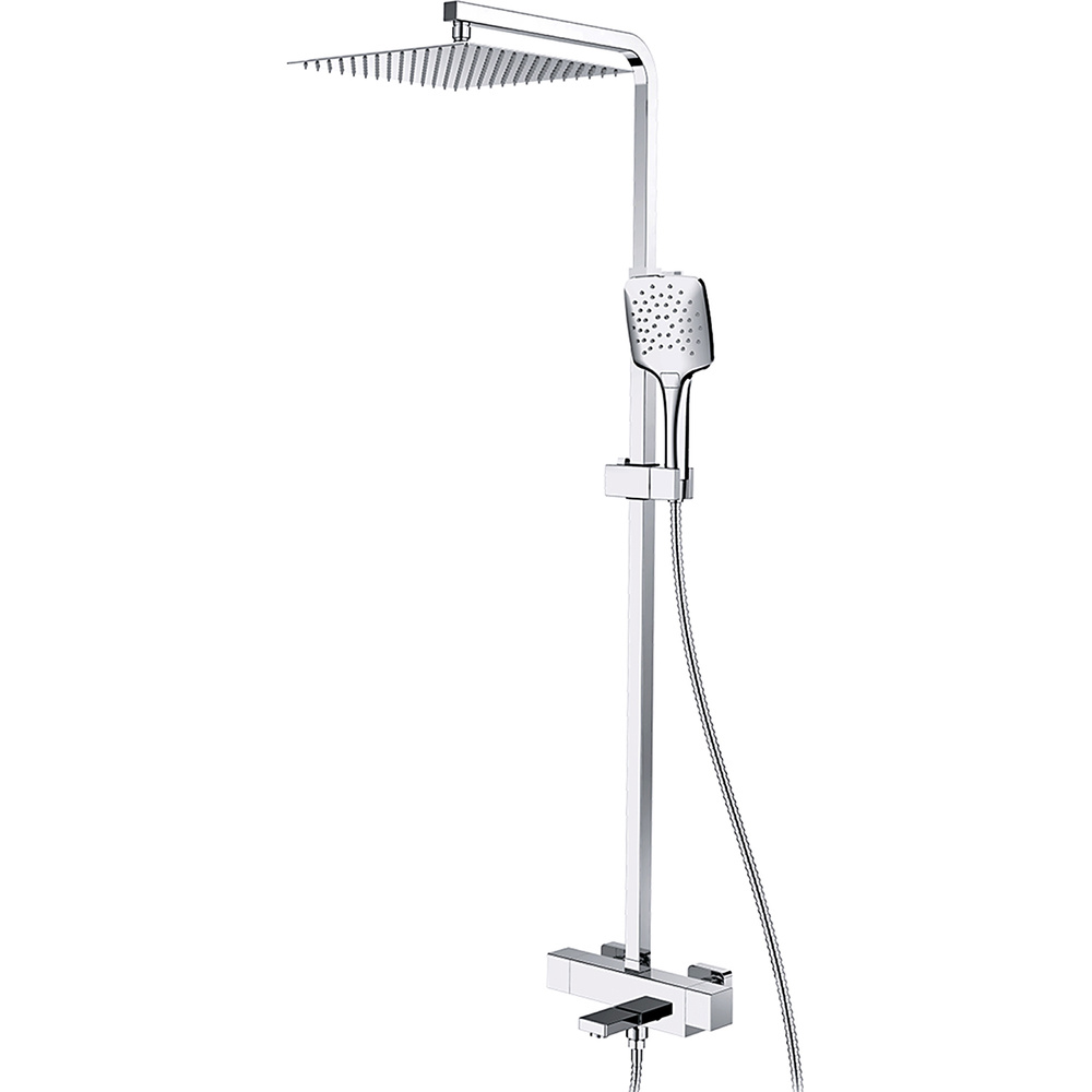 Душевая система с тропическим душем и термостатом Gappo G2418-40 - купить с доставкой по ...