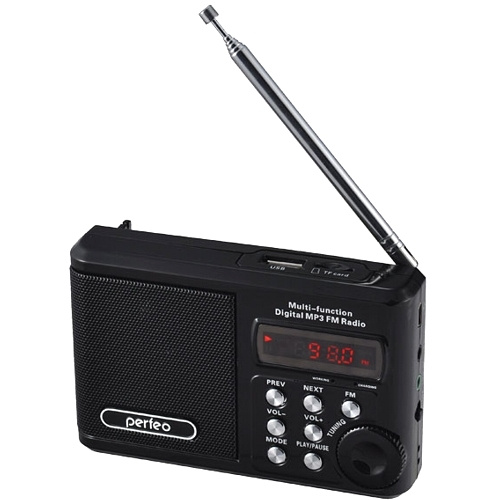 Радиоприемник Perfeo Sound Ranger PF-SV922, usb, microSD, УКВ, FM ...