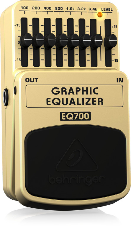Behringer GRAPHIC EQUALIZER EQ700 (Guitar/Keyboard) педаль эффектов 7 ...