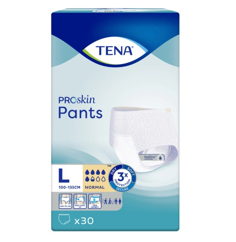 Подгузники-трусы для взрослых TENA Pants Normal L, 30 шт. - купить с ...