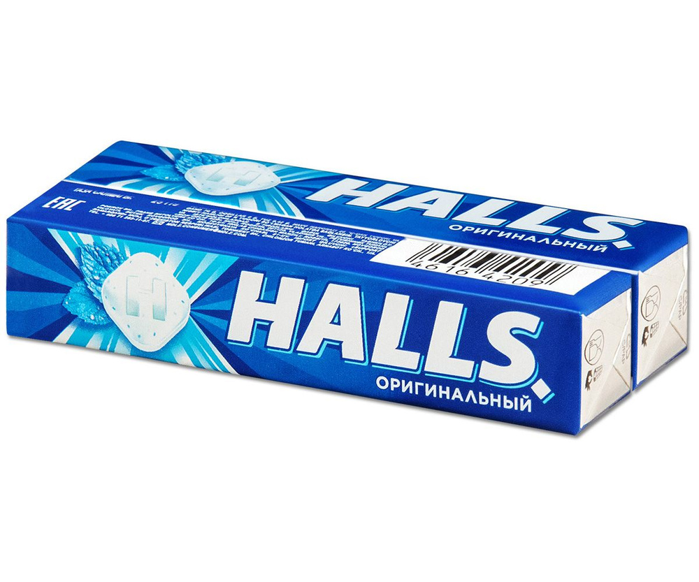 Леденцы Halls "Original", 25 г, 2 шт. - купить с доставкой по выгодным ...