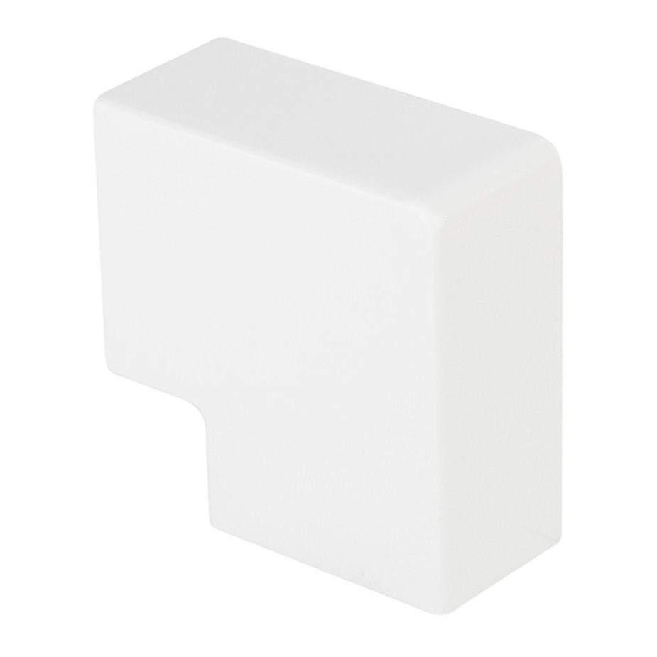 Угол плоский для кабель-канала (abw-40-25х4) 40х25 мм белый (4 шт ...