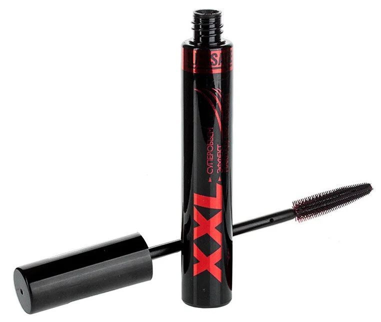 Тушь для ресниц Xxl Luxvisage Суперобъем эффект накладных ресниц 9 г