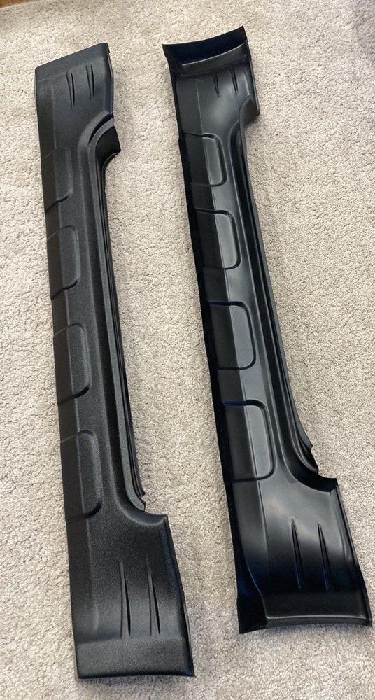 Накладки декоративные на пороги (барс) для ВАЗ 2121-21213 с жабрами купить по низкой цене в ...