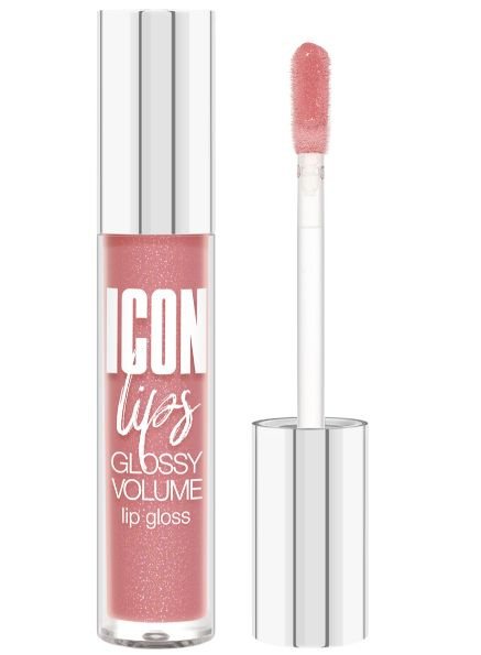 Блеск для губ "Luxvisage Icon lips glossy volume с эффектом объема тон ...