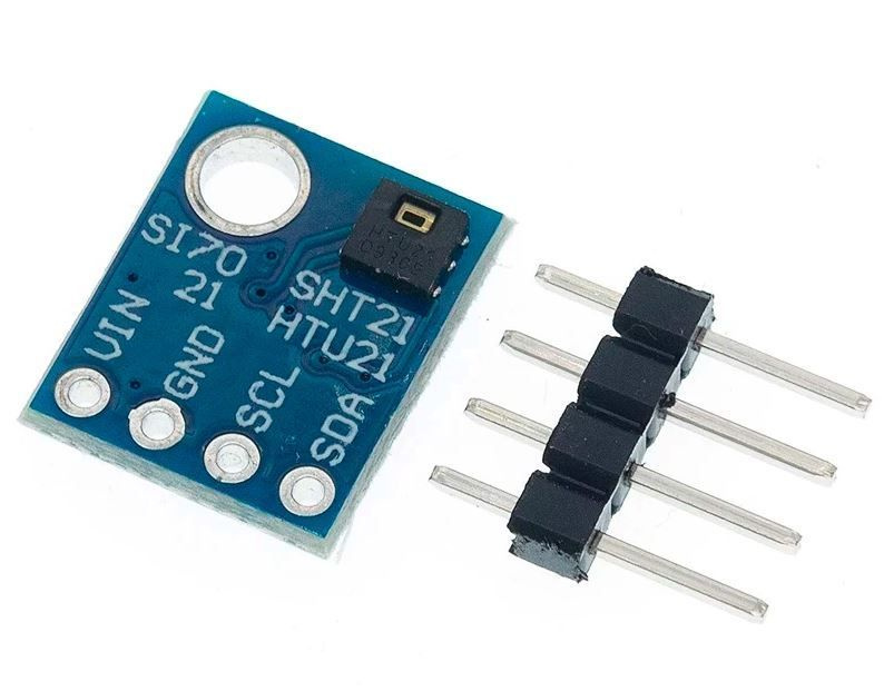 GY-21 HTU21D Датчик температуры и влажности на базе HTU21D (I2C) - купить с доставкой по ...